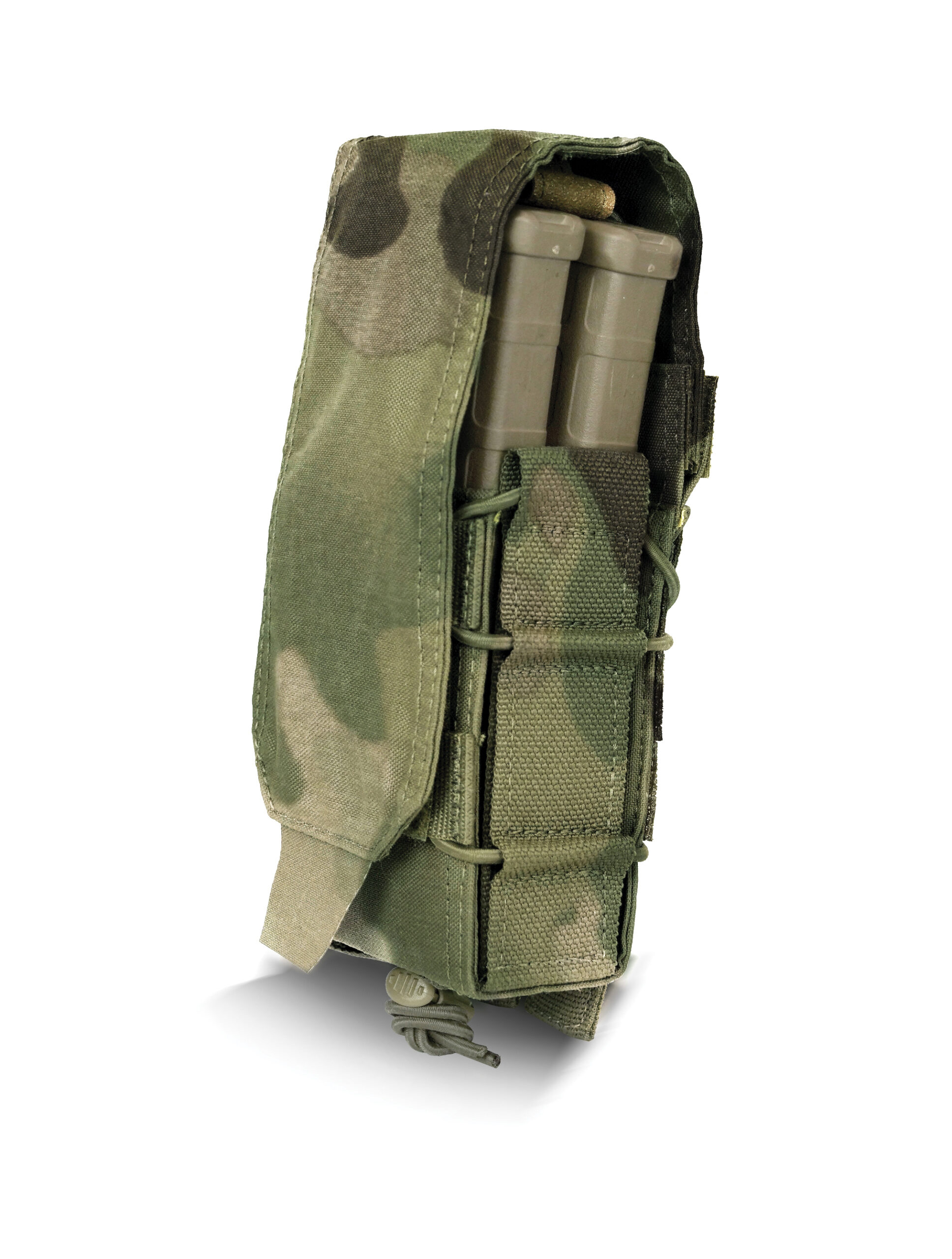 TYR Tactical® Combat Adjustable Double Rifle Mag Pouch with Removable ...